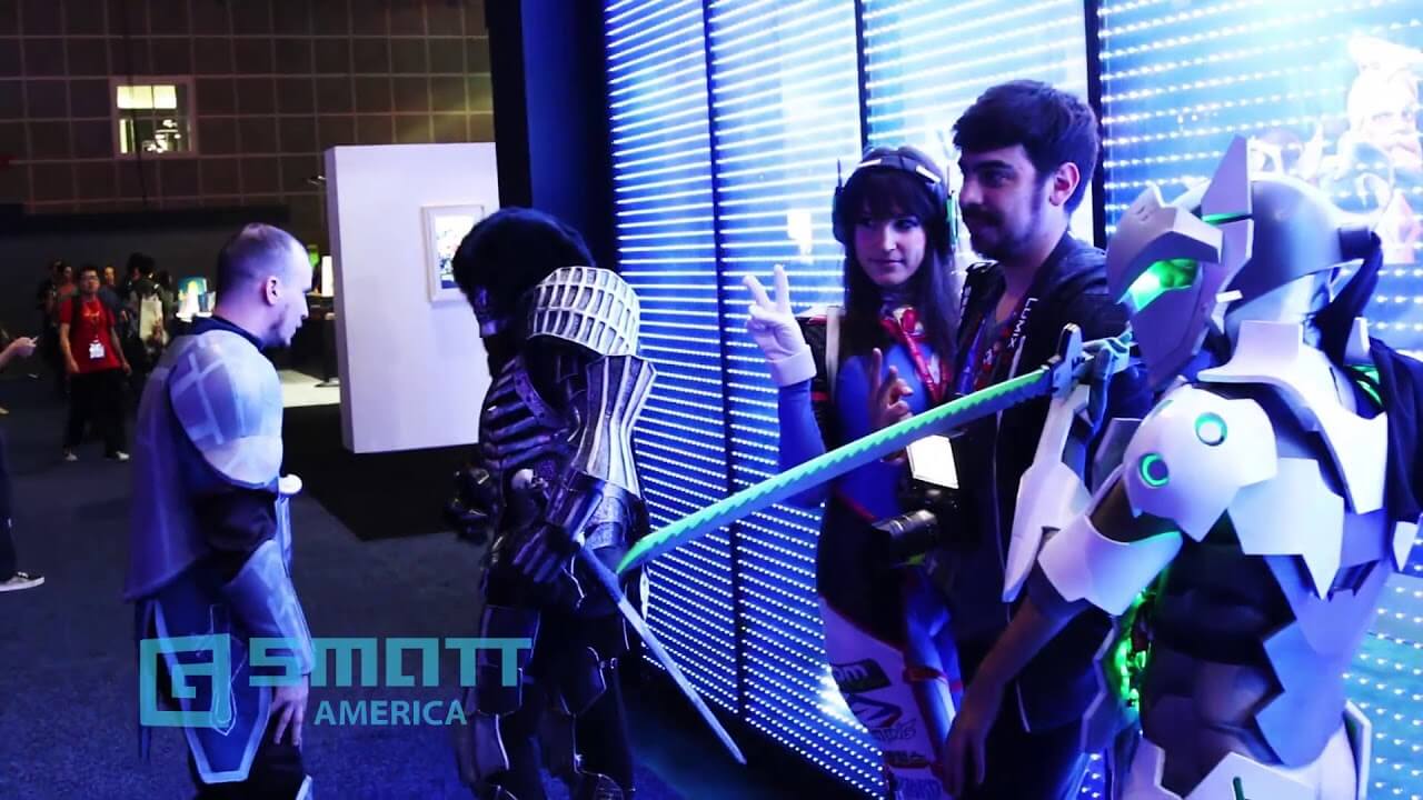 E3 Conference BR Games Trade Show Booth - Captivision