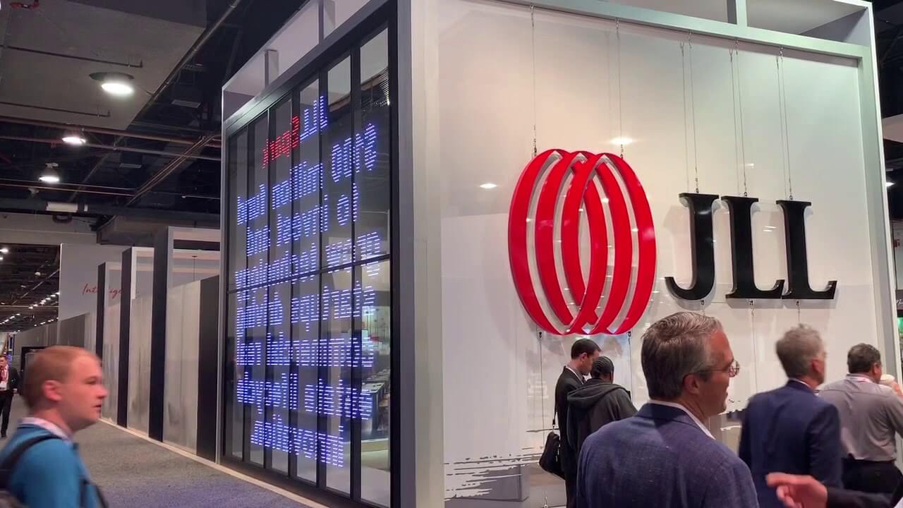 JLL Tradeshow Booth - Captivision